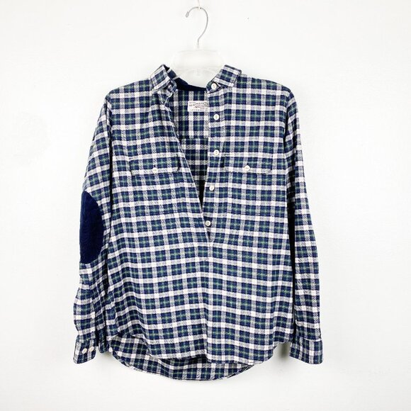 American Vintage | Shirts | Vintage Red Feather Flannels Blue Elbow ...
